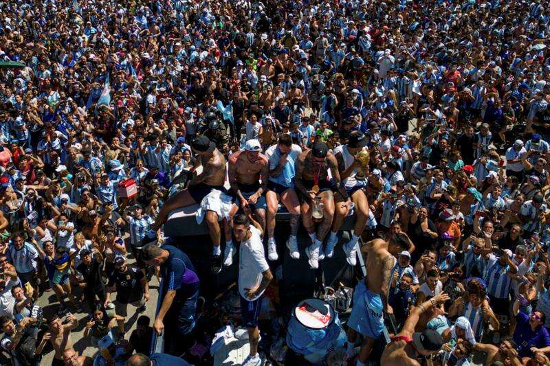 Argentina parties at huge victory parade in Buenos Aires - Jamaica Observer