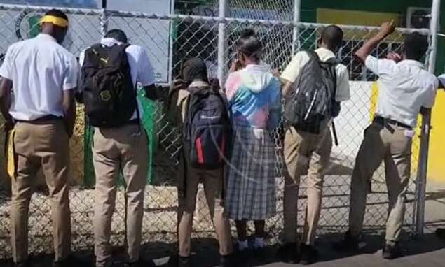 WATCH: Edith Dalton students locked out of school - Jamaica Observer