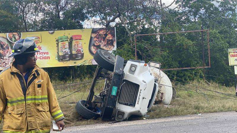 Two hospitalised after crashes on Winston Jones Highway - Jamaica Observer