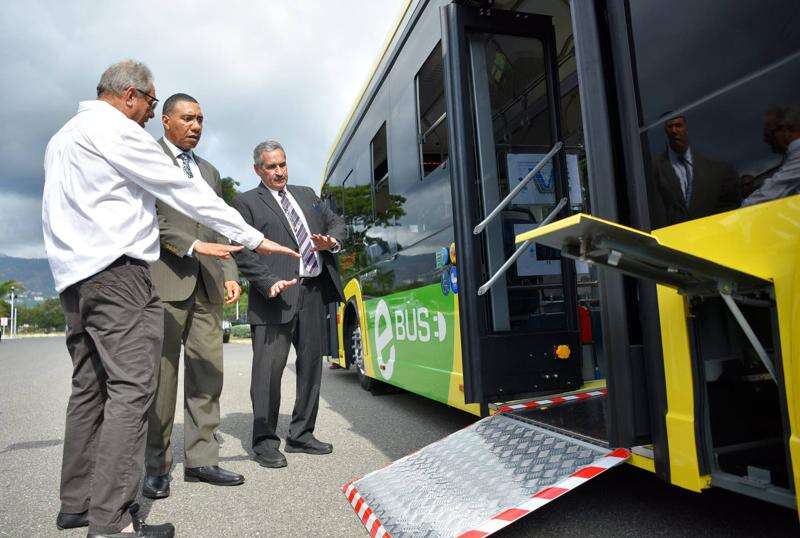 Test run of JUTC electric buses under way - Jamaica Observer