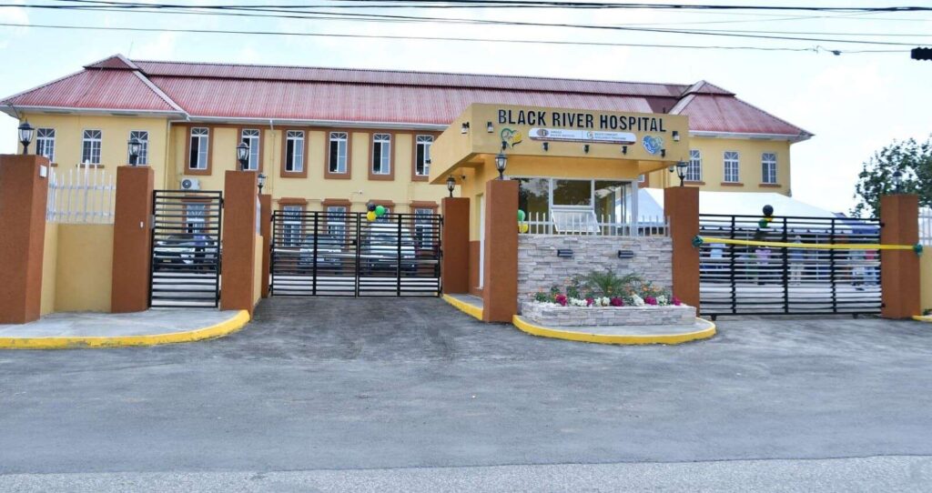 Black River Hospital gets new entrance - Jamaica Observer