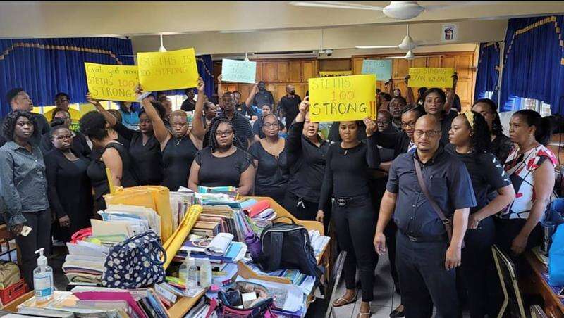 STETHS teachers angry - Jamaica Observer