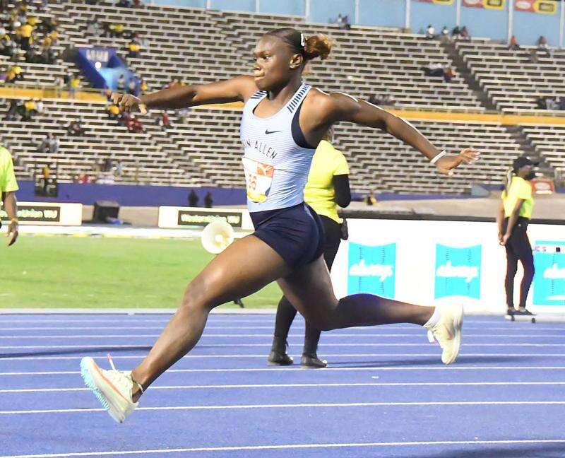 Title-holders Edwin Allen brace for challengers' onslaught - Jamaica ...