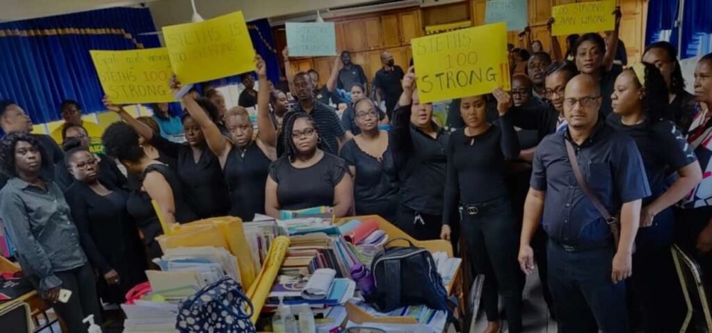 Teachers stage sick-out at STETHS - Jamaica Observer