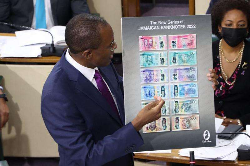 Finance Minister announces changes to Jamaican banknotes - Jamaica Observer