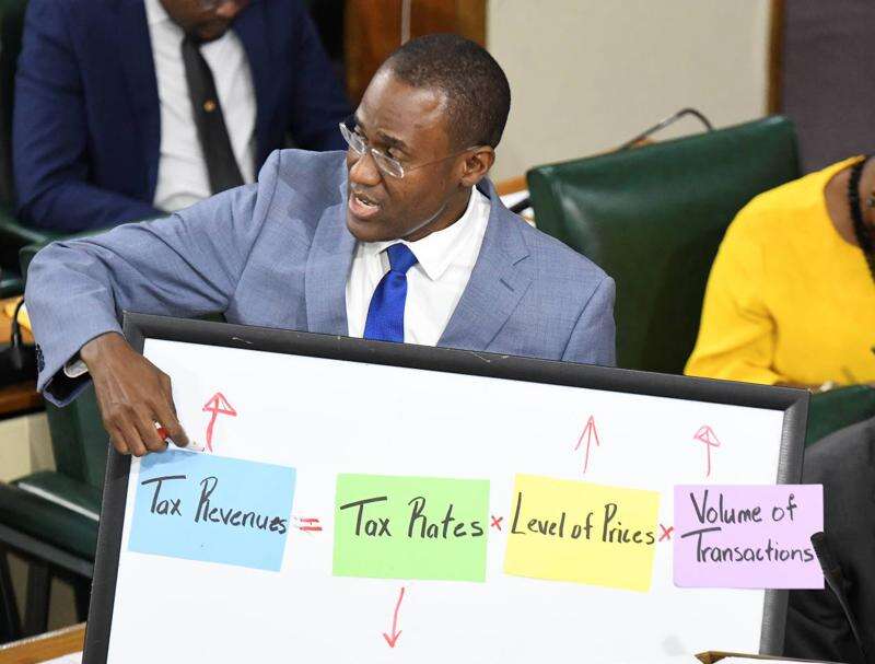 Nigel schools Mark on taxes - Jamaica Observer