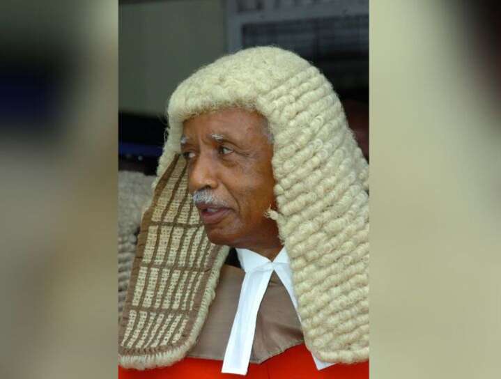 Former Chief Justice Lensley Wolfe dies at 85 - Jamaica Observer