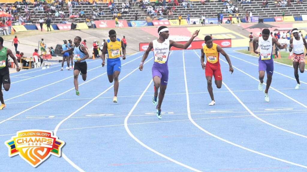 #Champs 2023: KC's Tahj-Marques White adds 200m gold to 400m - Jamaica Observer