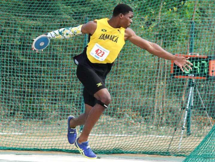 Stona breaks University of Arkansas discus record - Jamaica Observer