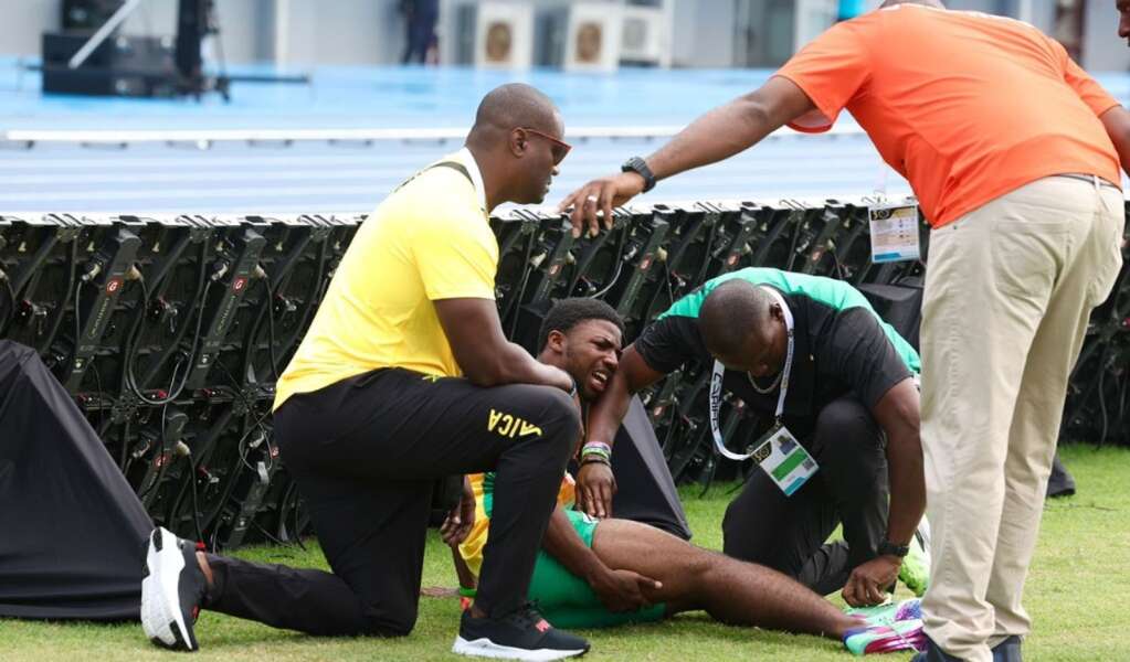 #CariftaGames2023: Nkrumie suffers Grade 1 hamstring tear at CARIFTA ...