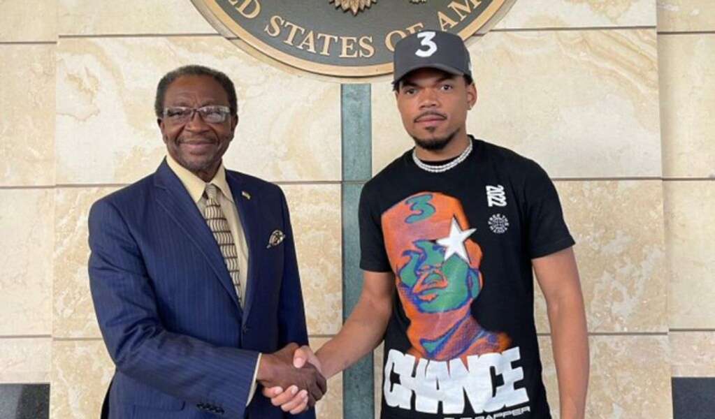 Chance the Rapper visits US Embassy, discusses Black Star Line Festival ...