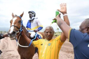 New trainer Paul Swaby off the mark in a flash - Jamaica Observer