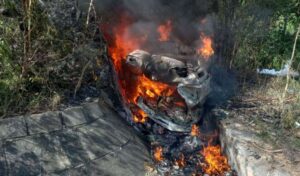 Motorist burnt to death in fiery crash on Edward Seaga Highway ...