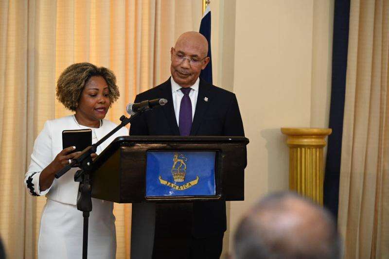 Senator Morris Dixon sworn in as Cabinet minister - Jamaica Observer