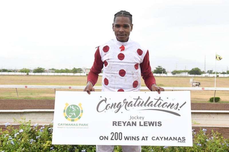Reyan Lewis reaches 200-win landmark - Jamaica Observer