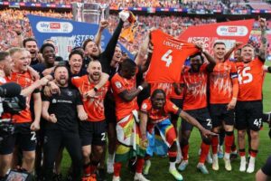 Reggae Boy Bell's Luton complete fairytale rise to Premier League ...