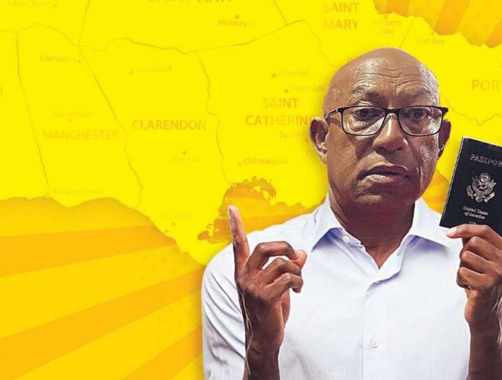 NOT GIVING UP US PASSPORT - Jamaica Observer