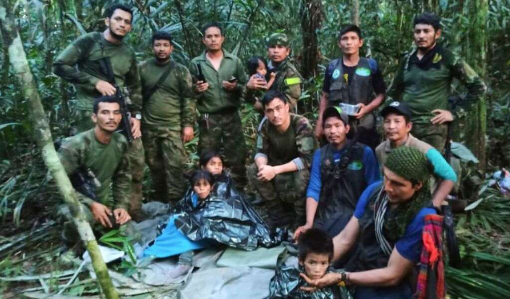 Four children who survived 40 days in Colombian jungle recover as ...