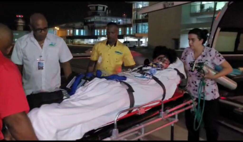 WATCH: 14-y-o burn victim leaves Jamaica for treatment - Jamaica Observer