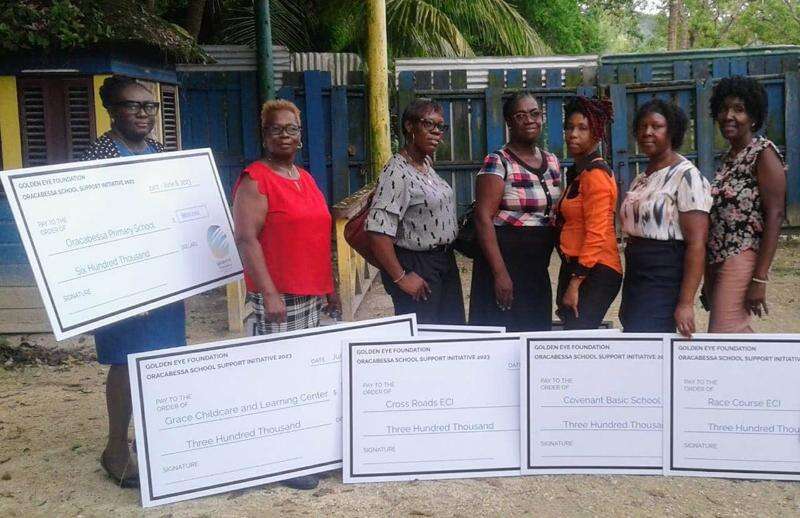GoldenEye Foundation helps nine St Mary schools - Jamaica Observer