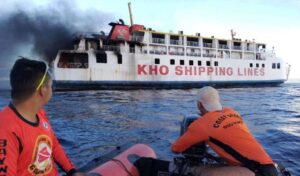 Philippine ferry catches fire at sea, all 120 people aboard rescued ...