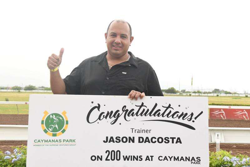 200 winners for trainer Jason DaCosta - Jamaica Observer