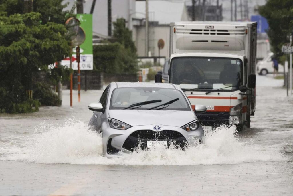 Heavy rains cause flooding and mudslides in southwest Japan, leaving 2 ...