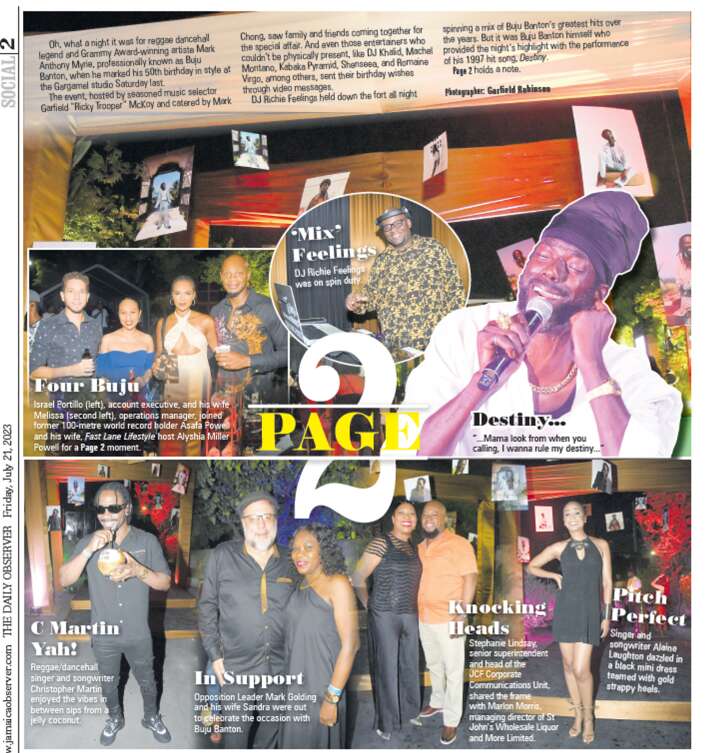 Friday, July 21, 2023 - Jamaica Observer