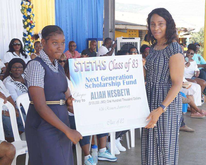 STETHS Class of '83 gives a helping hand - Jamaica Observer