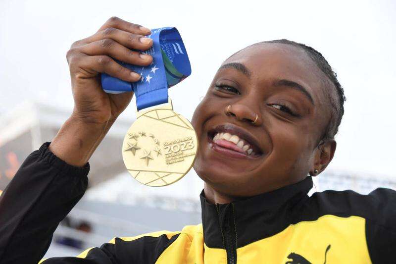 Sprinter Dayle gleeful after CAC gold medal - Jamaica Observer