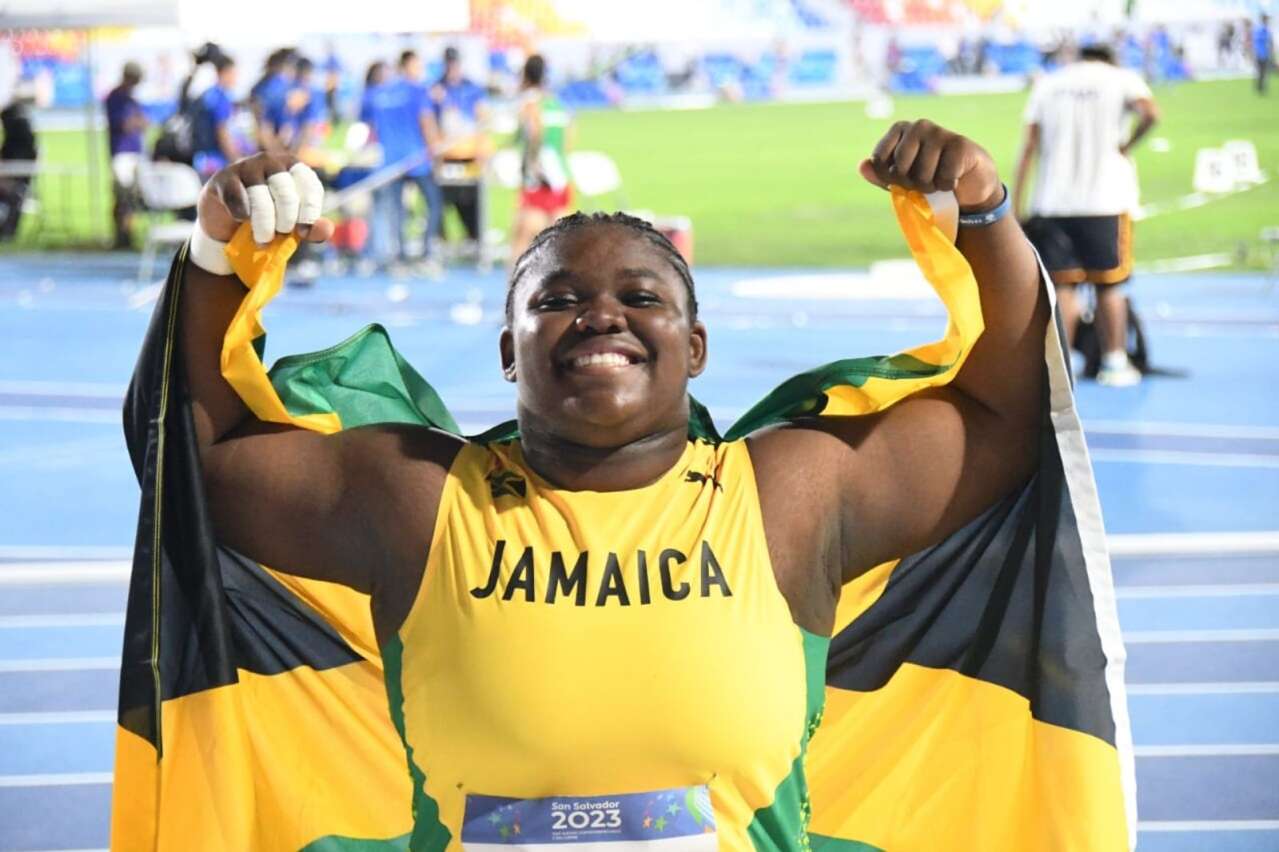 Danielle Sloley wins first shot put medal at CAC Games - Jamaica Observer