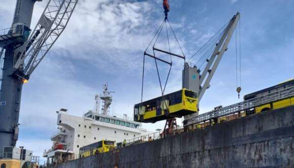50 JUTC buses arrive at Kingston Wharves ahead of new school year ...