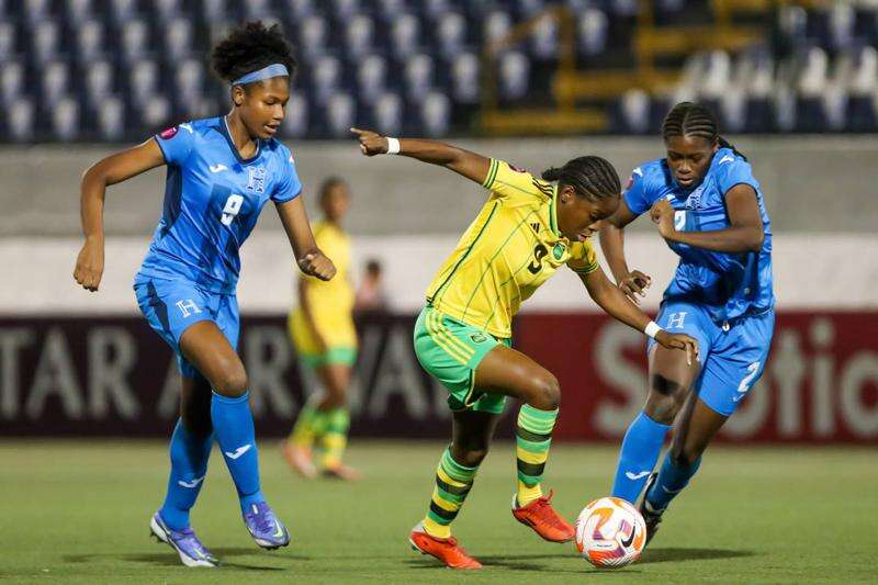 Young Girlz striker Atkinson balancing books and ball - Jamaica Observer