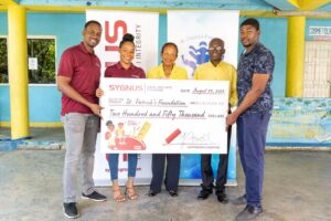 Sygnus donates $250,000 to St Patrick's Foundation in back-to-school ...