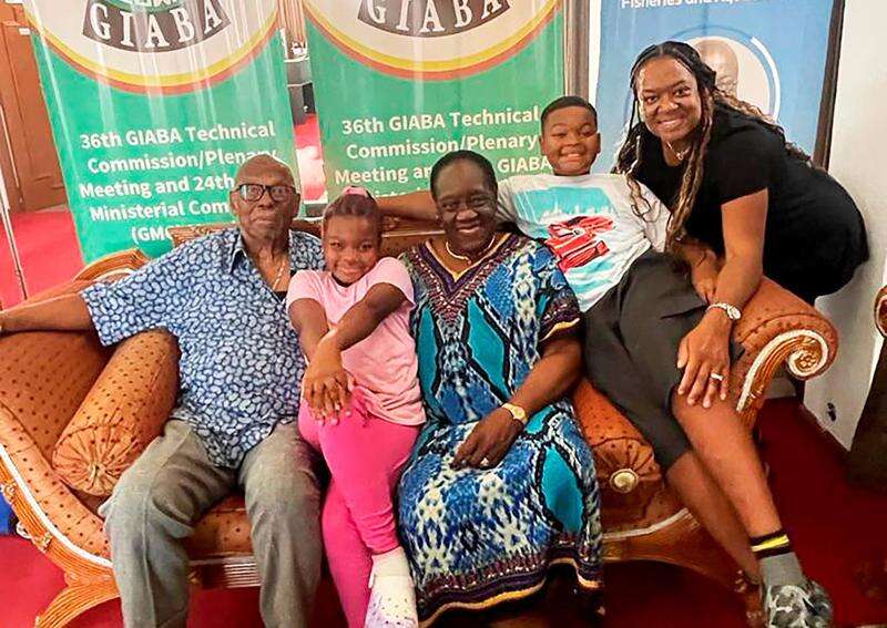 Jamaica's Dr Comrie stars en route to visiting Liberian president ...