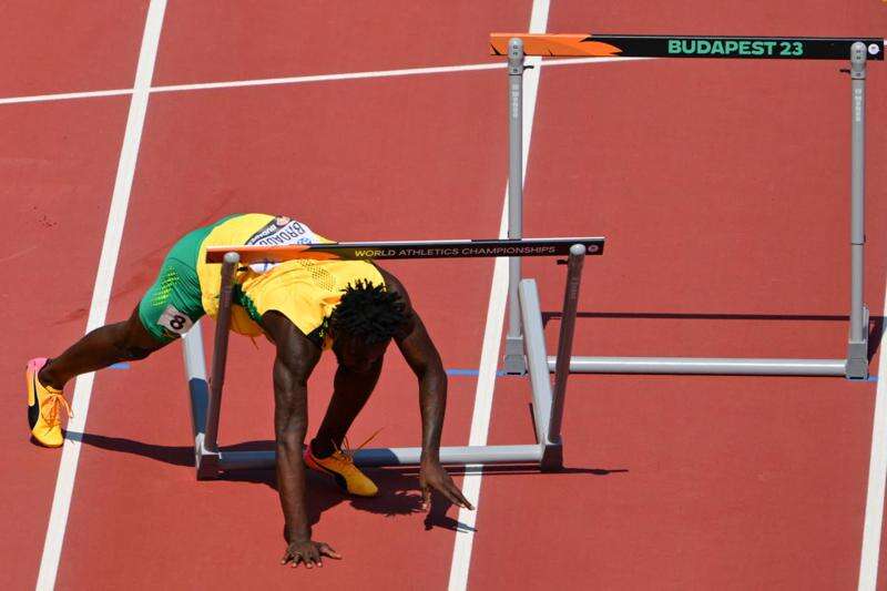 Maurice Broadbell says son will rebound after heartbreaking spill ...