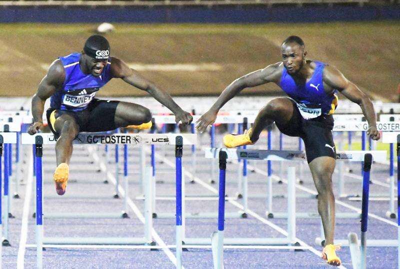 Tyler Mason wins sprint hurdles at Miramar Invitational - Jamaica Observer