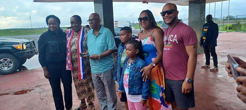 Liberia's Jamaican-born first lady hails medic Dr Comrie - Jamaica Observer