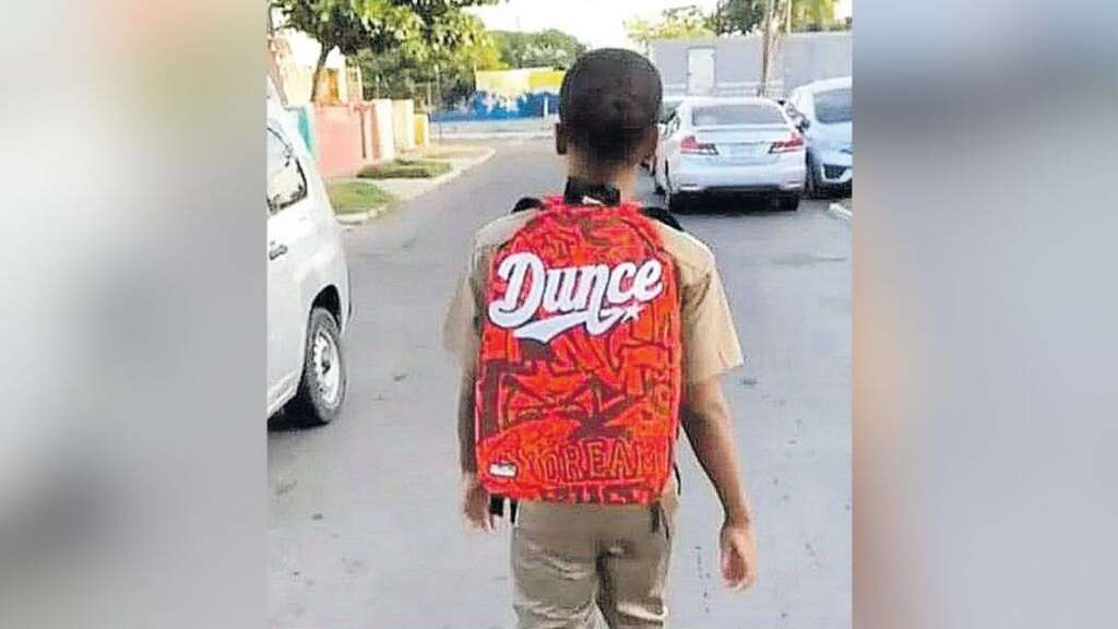 The danger of a 'dunce' backpack - Jamaica Observer