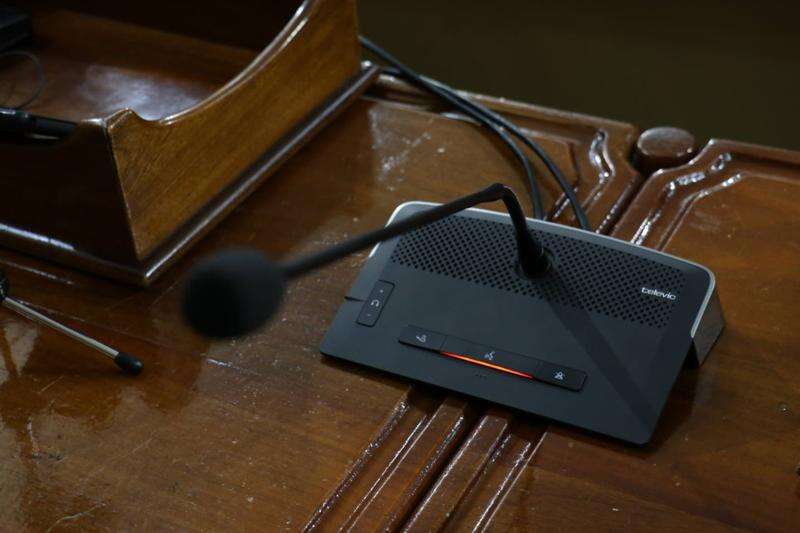 Microphone check - Jamaica Observer