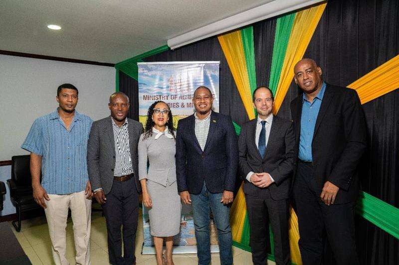 Minister meets Red Stripe team - Jamaica Observer