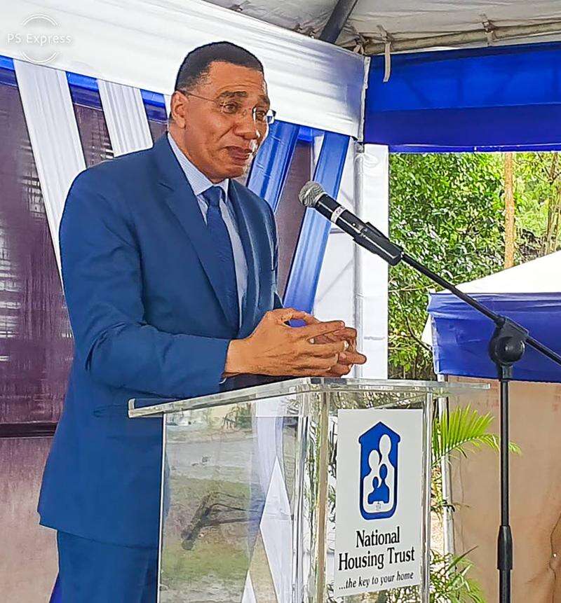 Holness says lack of water, sewerage delaying NHT projects - Jamaica ...