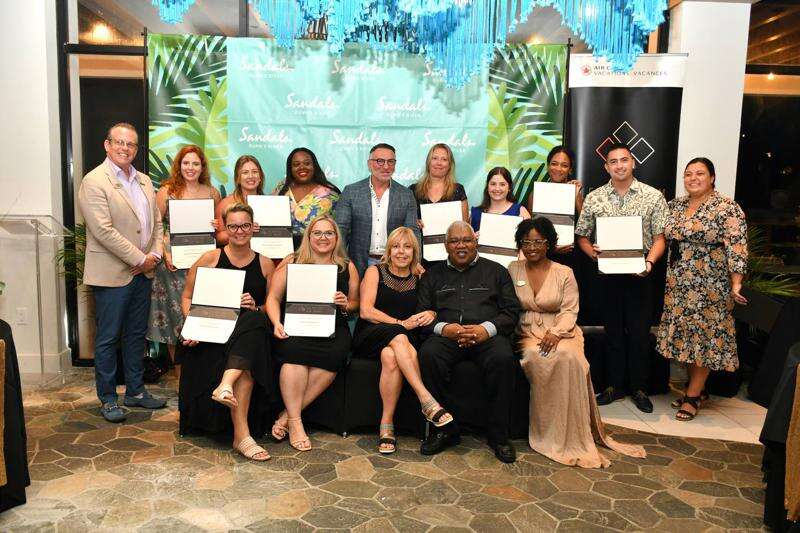 Sandals Dunn's River hosts Air Canada Vacations 2023 GEM Awards ...