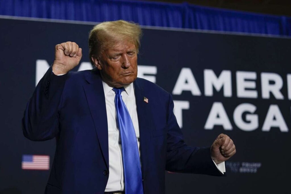 Trump compares himself to Mandela and rails against Biden after filing ...