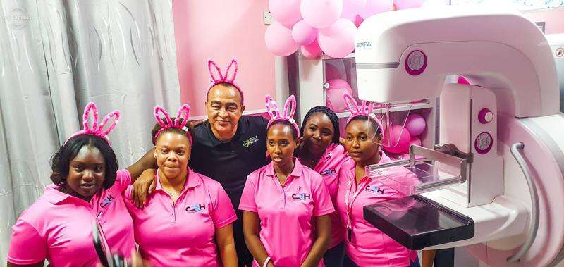 CRH gets mammogram machine - Jamaica Observer