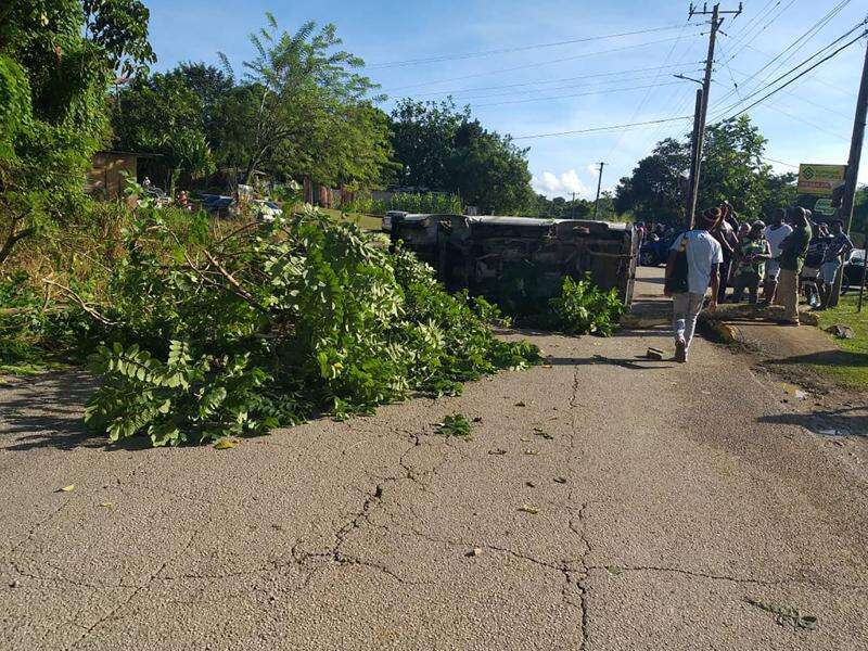 NWA blames protest for road repair delay - Jamaica Observer