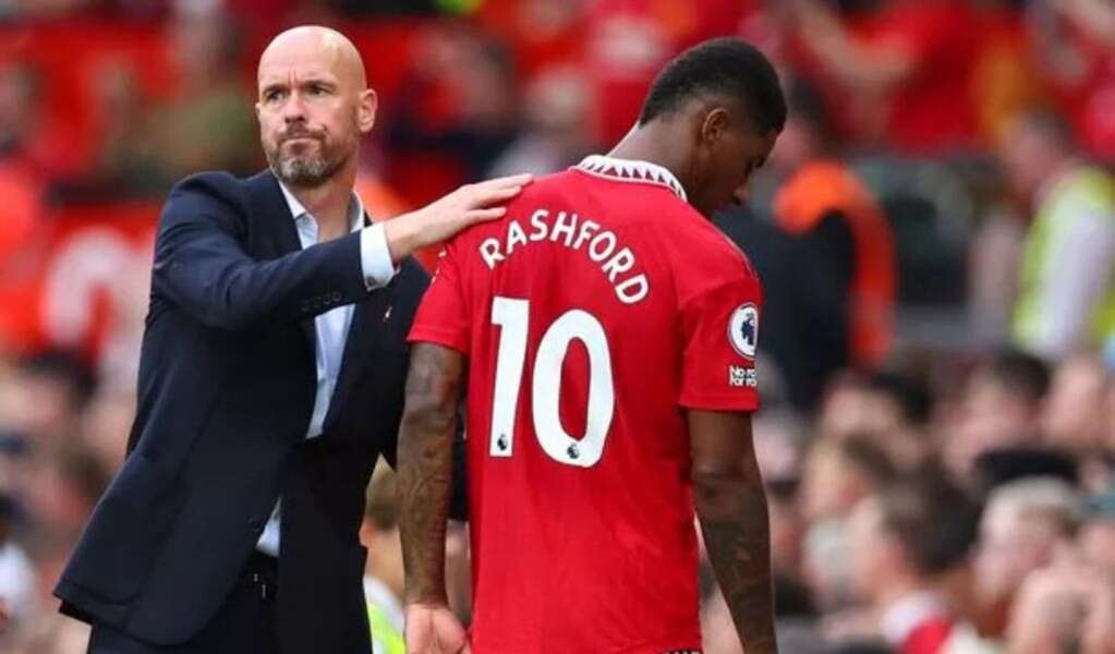 Ten Hag 'not happy' with Rashford's form at Man Utd - Jamaica Observer