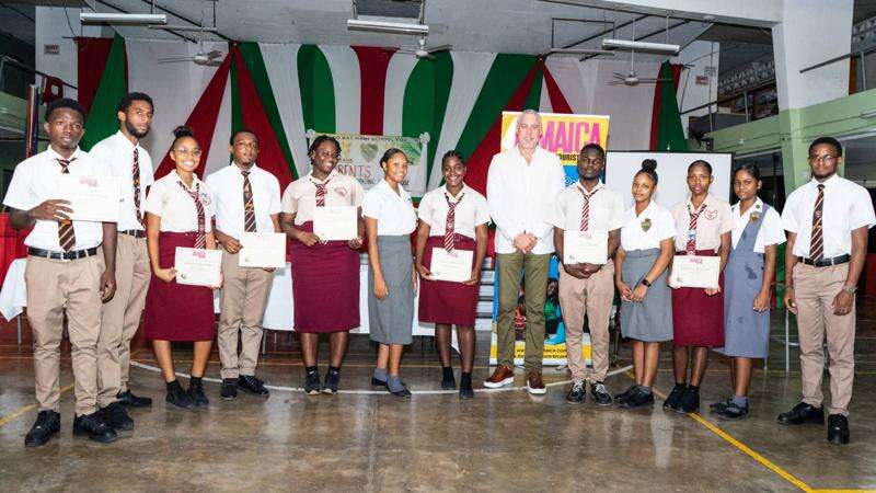 Over 150 students join Tourism Action Club in MoBay schools - Jamaica ...