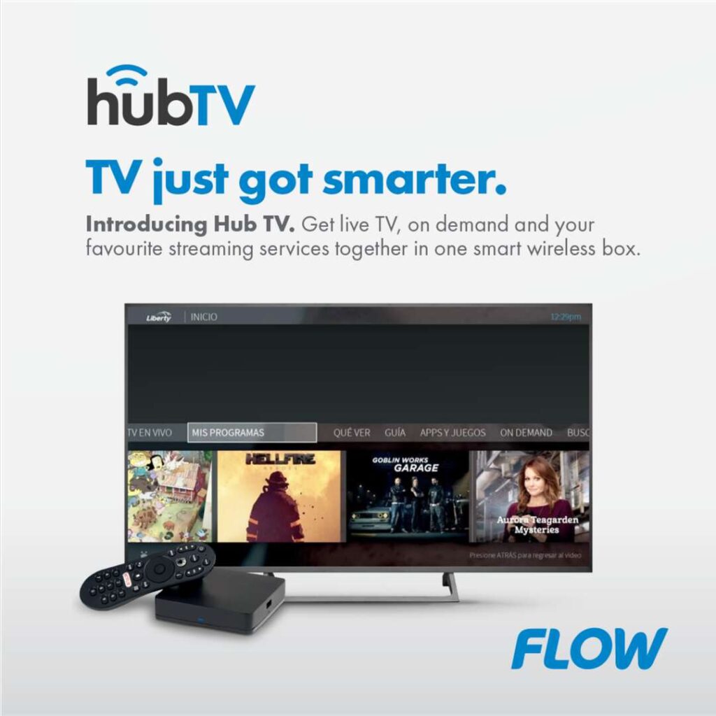 WATCH: Flow's Hub TV transforms living rooms into high-tech havens ...