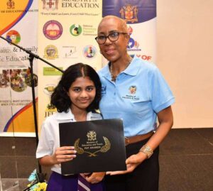 The future scientist meets the minister - Jamaica Observer